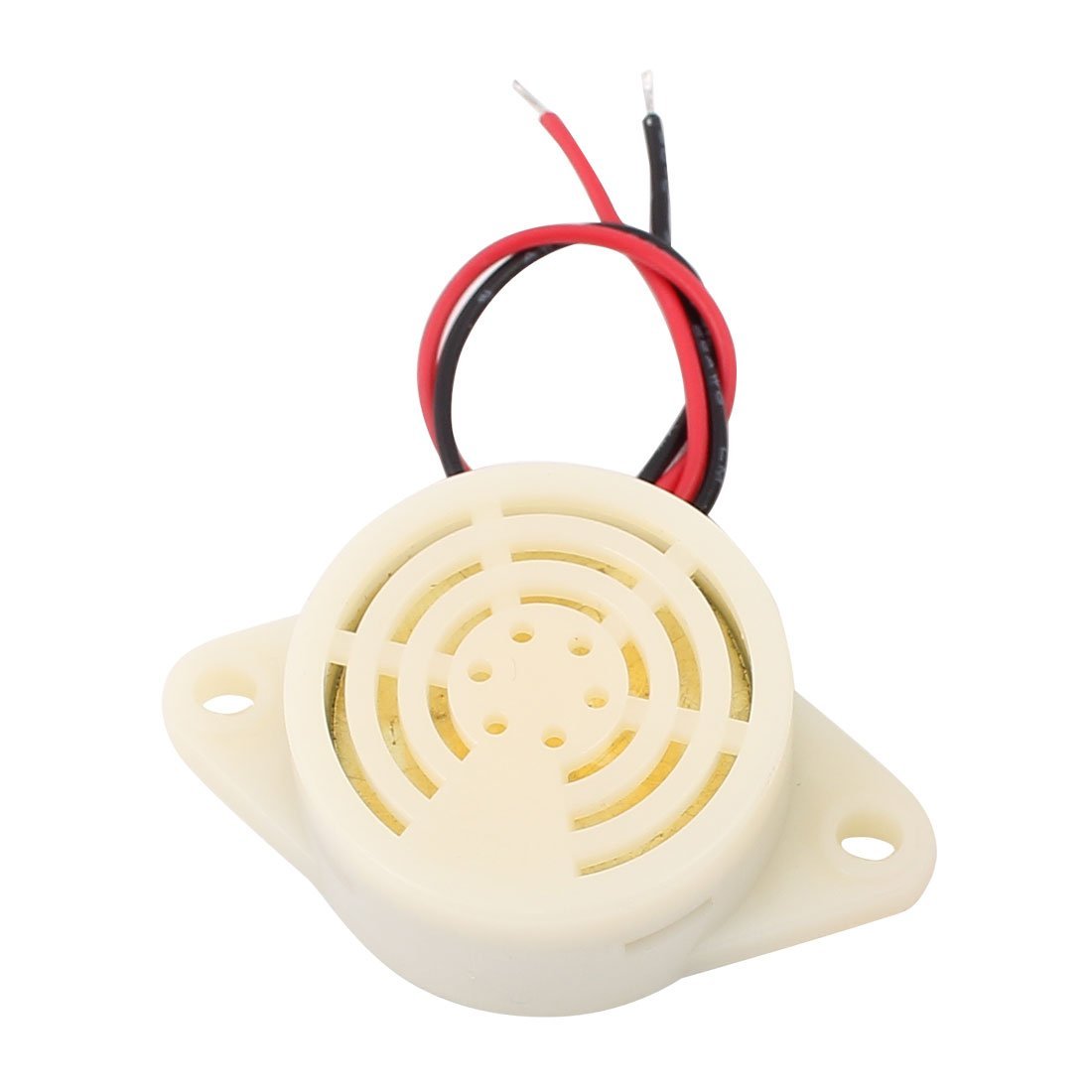White Piezo Buzzer - Electronation Paksitan